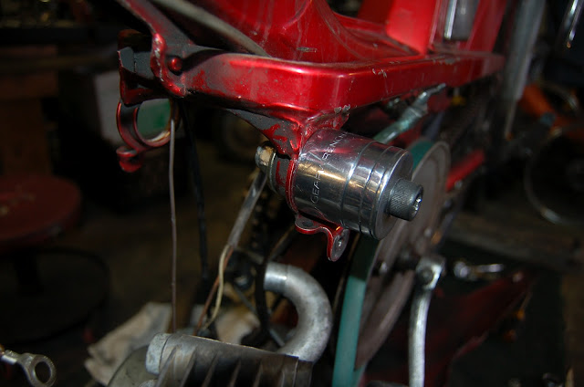 Home Alone with Mopeds.: Removing Motobecane motor mounts and random ...