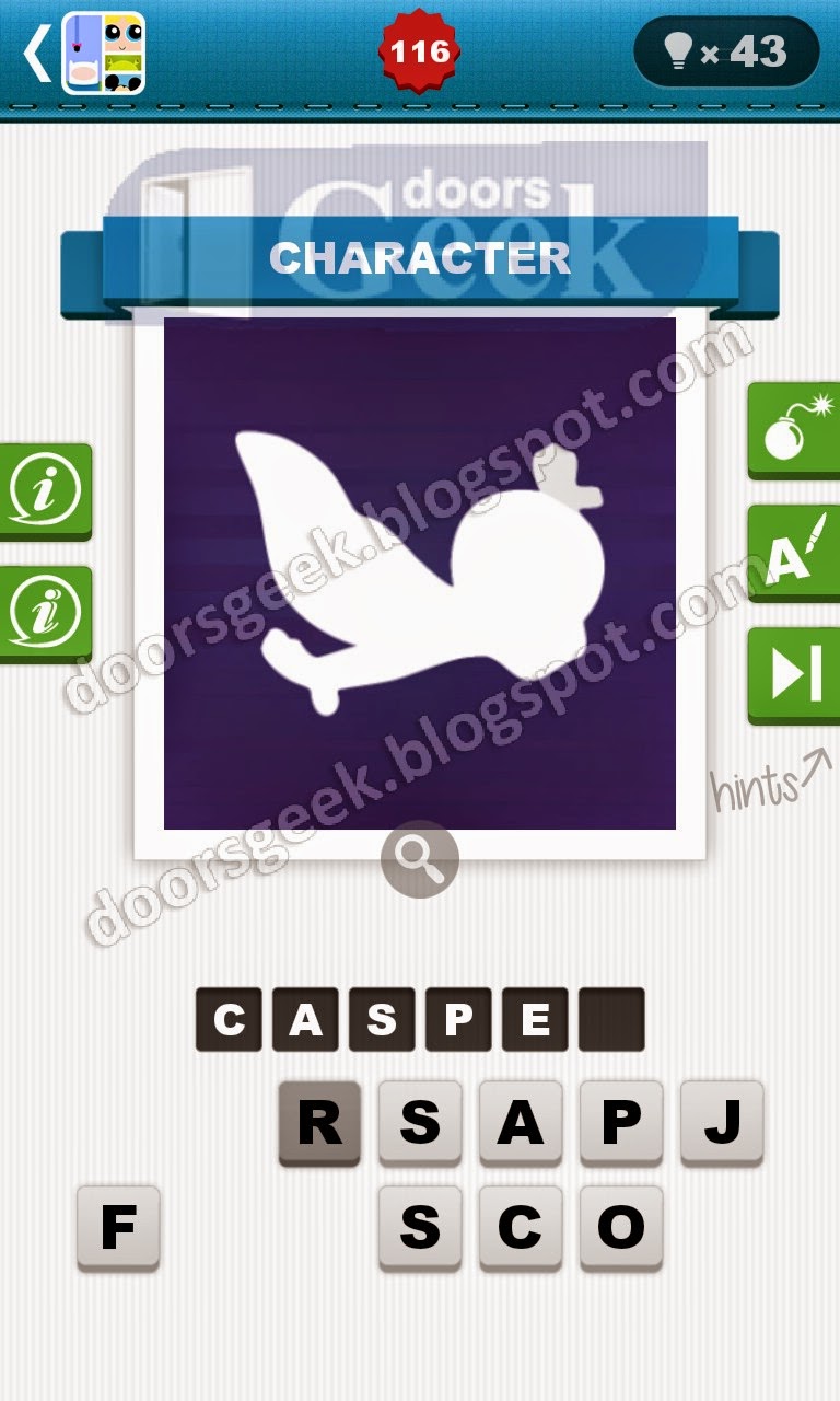 Cartoon Quiz Level 116 (bubble quiz games) ~ Doors Geek