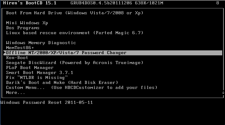 Alcasoft: hiren's boot