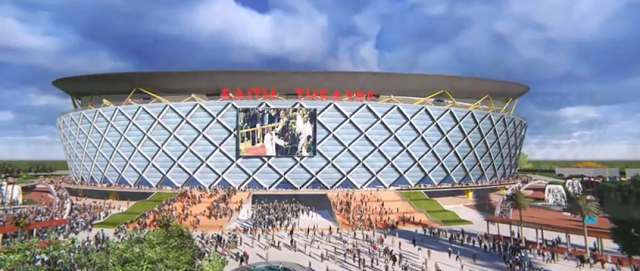 Winner Chapel's Faith Theatre Photos: Bishop Oyedepo To Build 100,000 ...