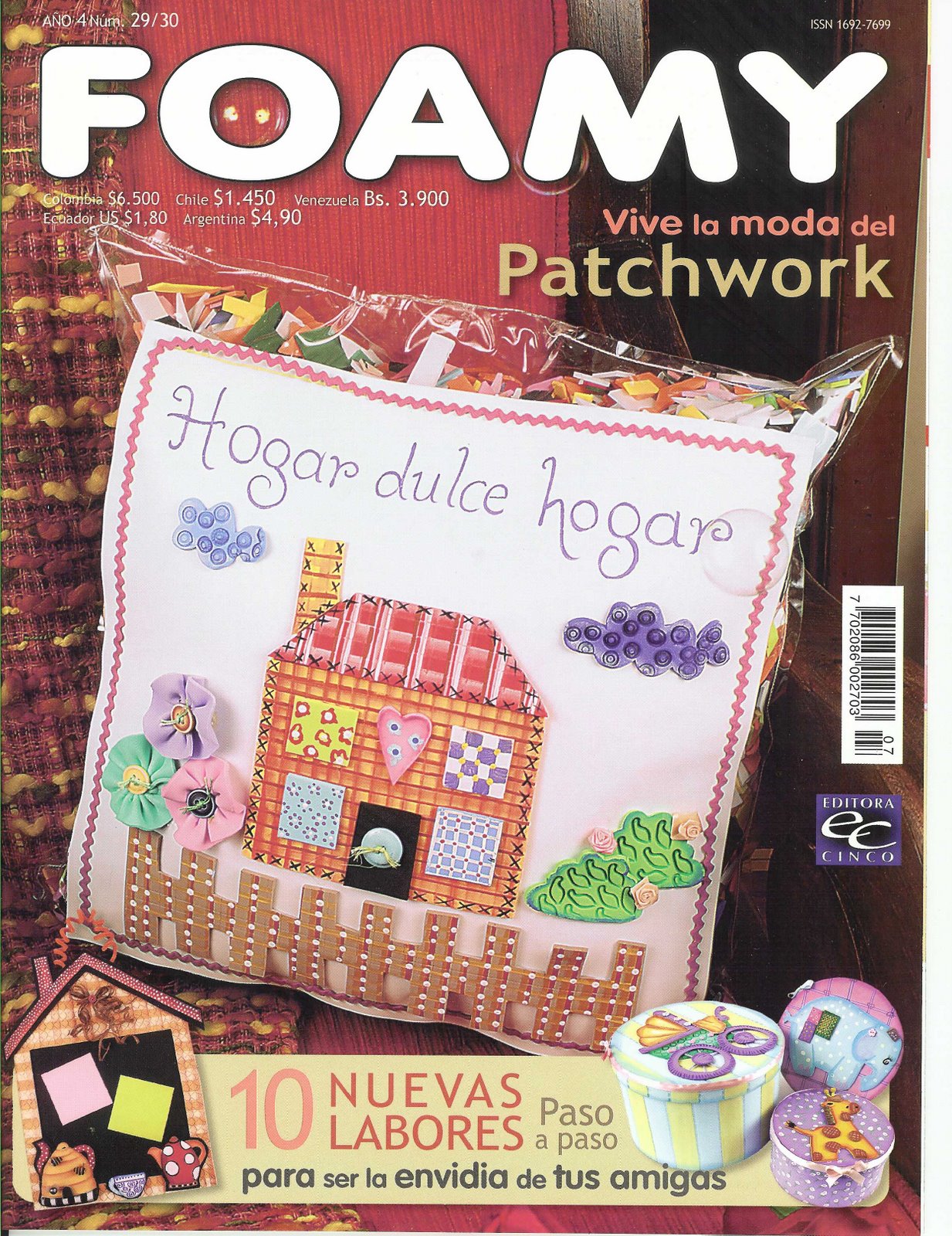♥ಌஜღ♥ Bocomoco ♥ಌஜღ♥: Mais 4 Revistas de Patchwork