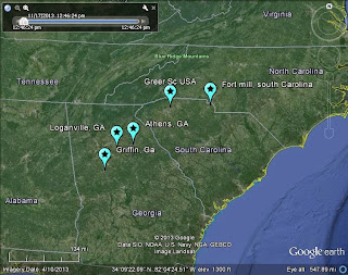 The Latest Worldwide Meteor/Meteorite News: GA SC Daytime Fireball ...