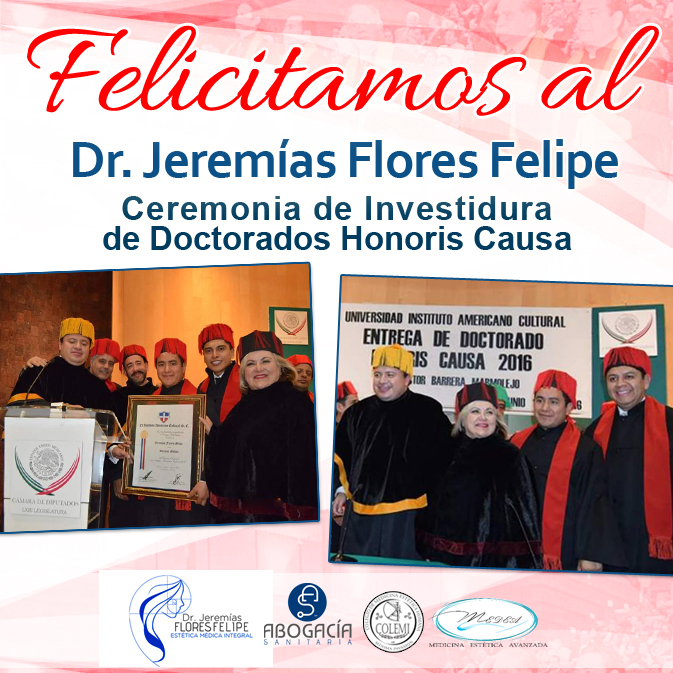 Dr Jeremias Flores Felipe: Entrega de Doctorado Honoris Causa 2016, el ...