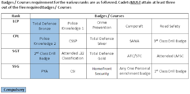 Westwood NPCC: Ranks and Badges Arrangements