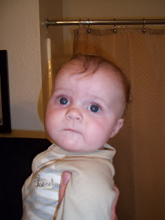 Bentley's Mama: My little bald baby....