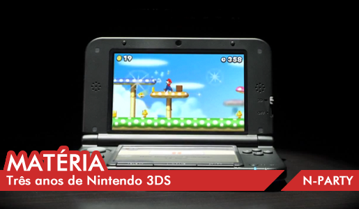 Três anos de Nintendo 3DS - NParty