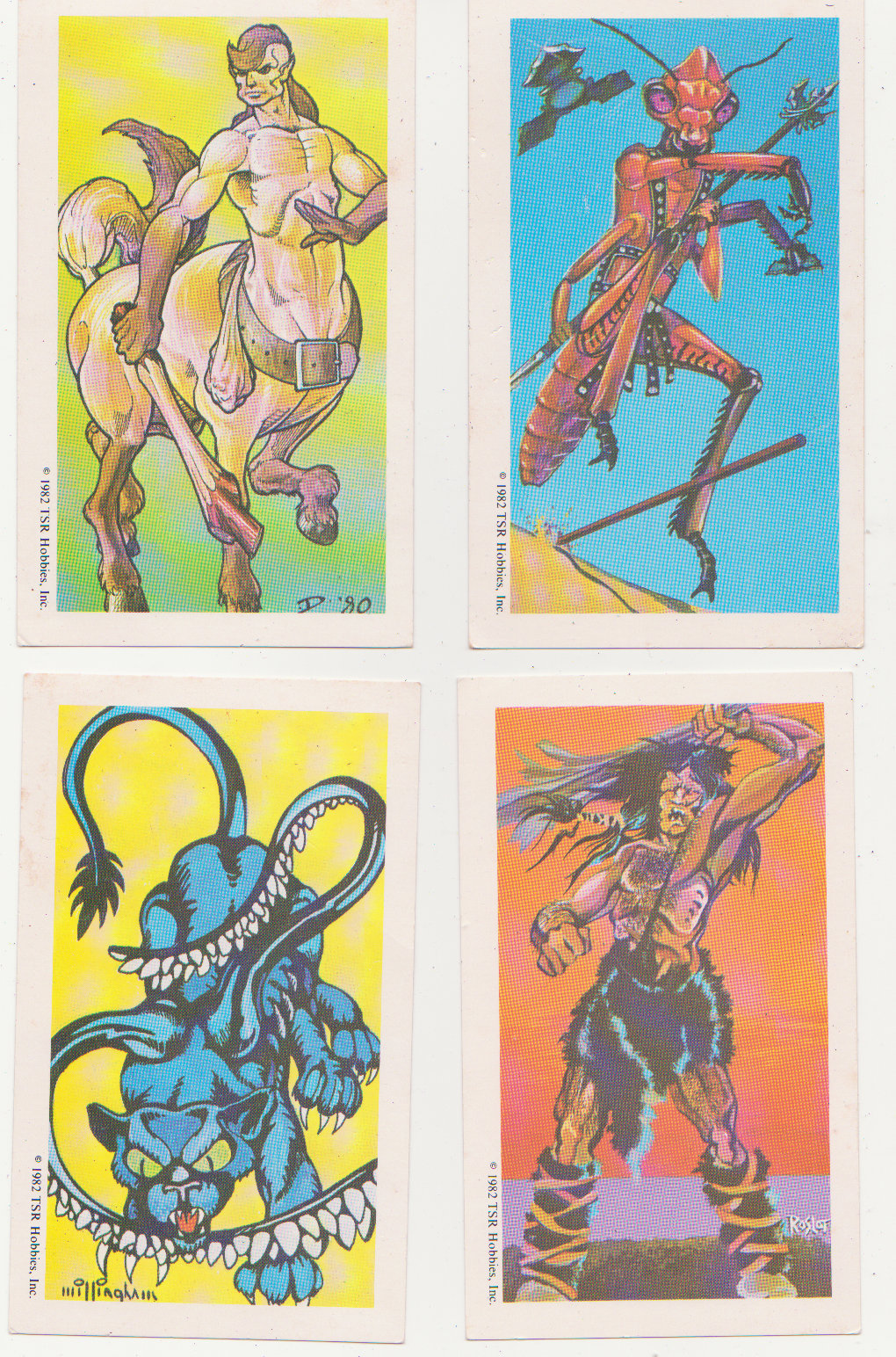 Dungeon of Signs: Monster Cards - A discovery & review