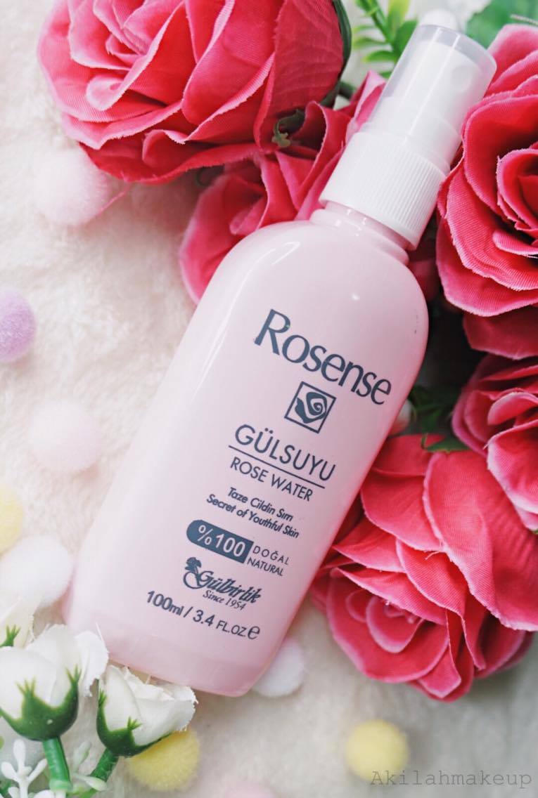 Akilah Make-up : Review:Rosense Rose Water Spray & Cleansing Foam
