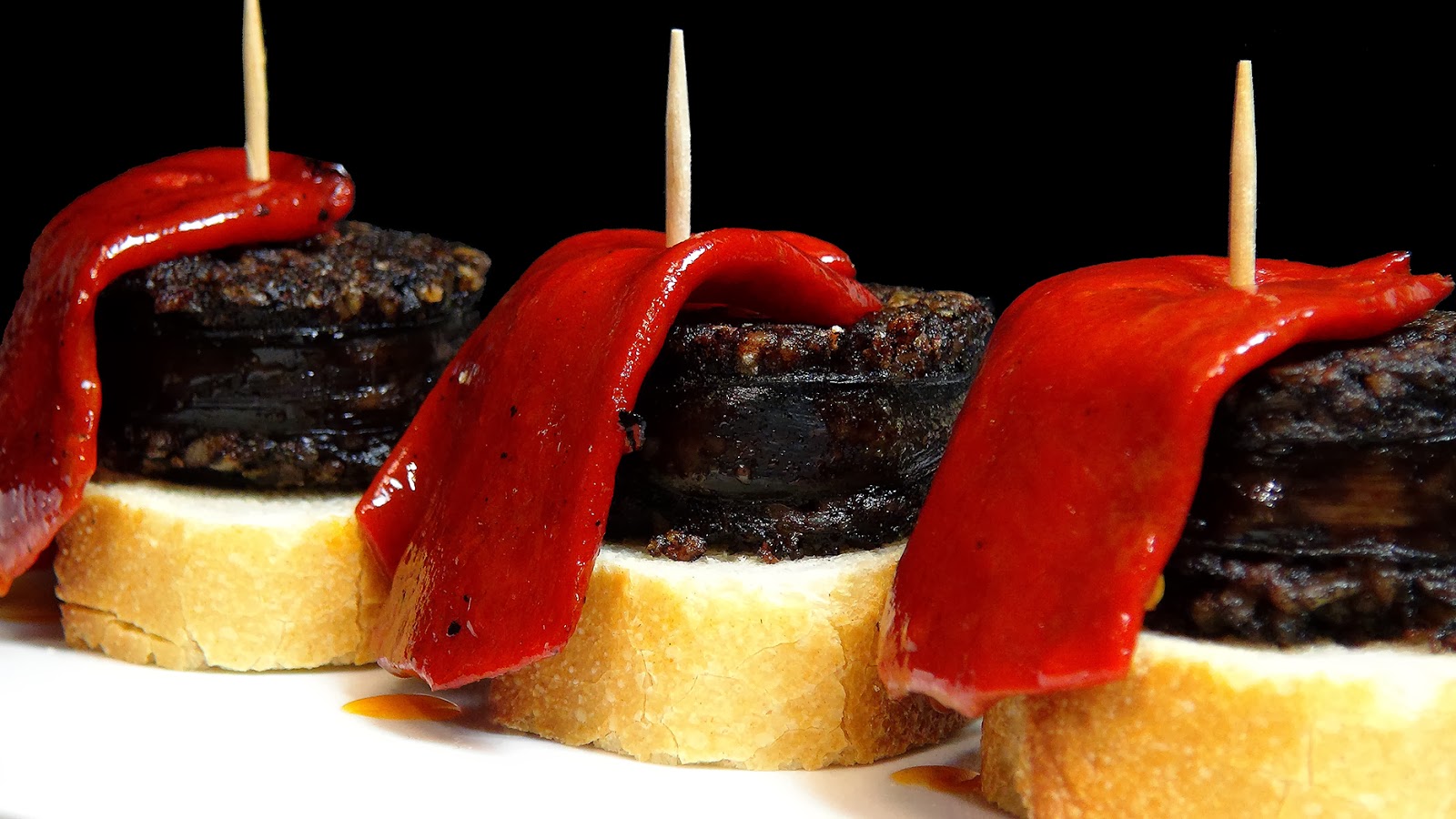 Cocinar para los amigos: Pintxo de morcilla de arroz