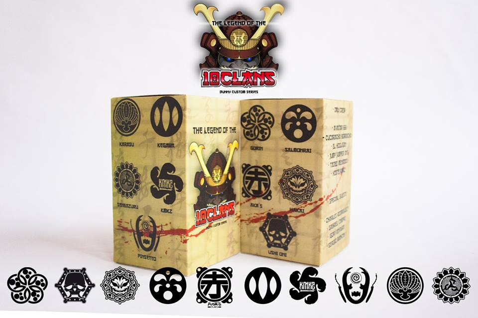 Golden Ticket Dunny & Box Design for LEGEND OF THE 10 CLANS by DMX& for ...