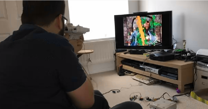 The Dreamcast Junkyard: DC Light Gun Games On Modern Lucuda Tuv...LCD TV