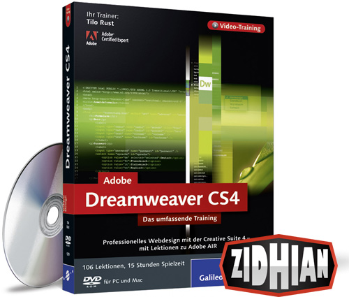 ZIDHIAN ONLINE: Free Download Adobe DreamWeaver CS4 Portable