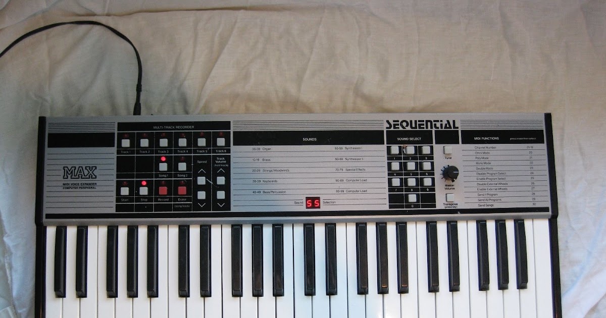 MATRIXSYNTH: Sequential Circuits Max Synthesizer CM620A SN 01266