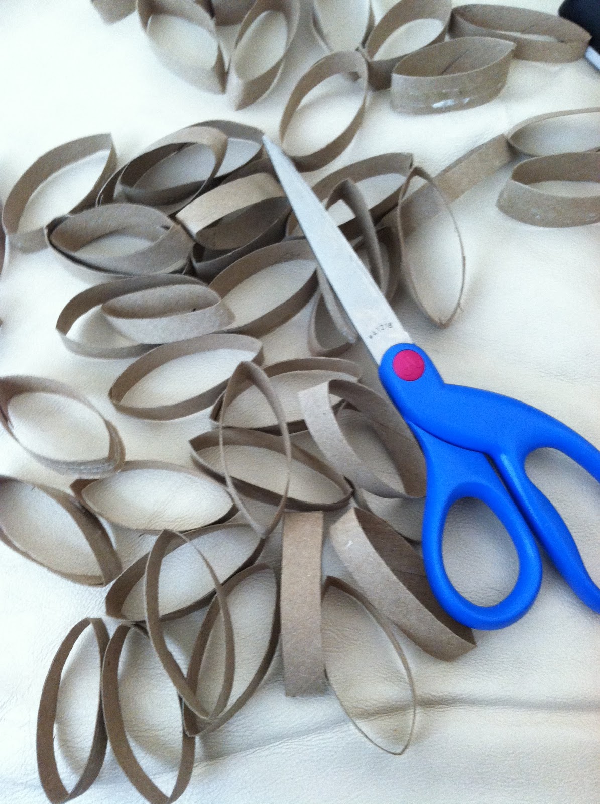 If I can do it, you can too!: Toilet Paper Art