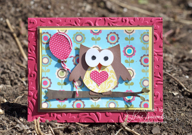 Lorrie's Story: Birthday Card with Silhouette Cameo