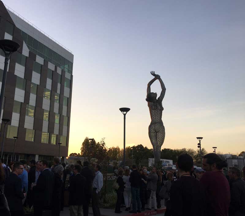 Nothing To Do With Arbroath: Controversy over giant statue of naked lady