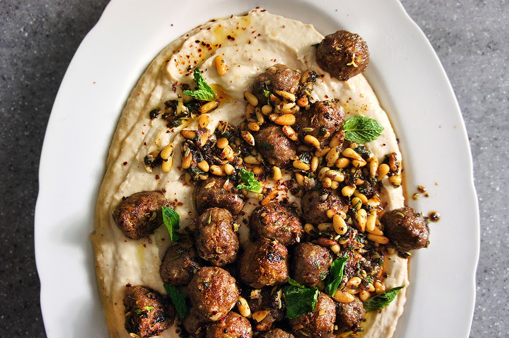TURKISH KOFTA PLATTER recipe