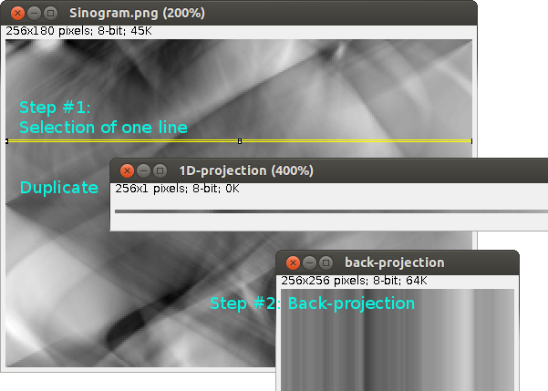 crazybiocomputing: Learning Tomography: Simple Back-Projection