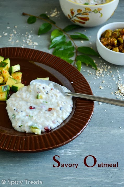 Spicy Treats: Oats Curd Bath / Oats Curd Rice / Oats Savory Oatmeal