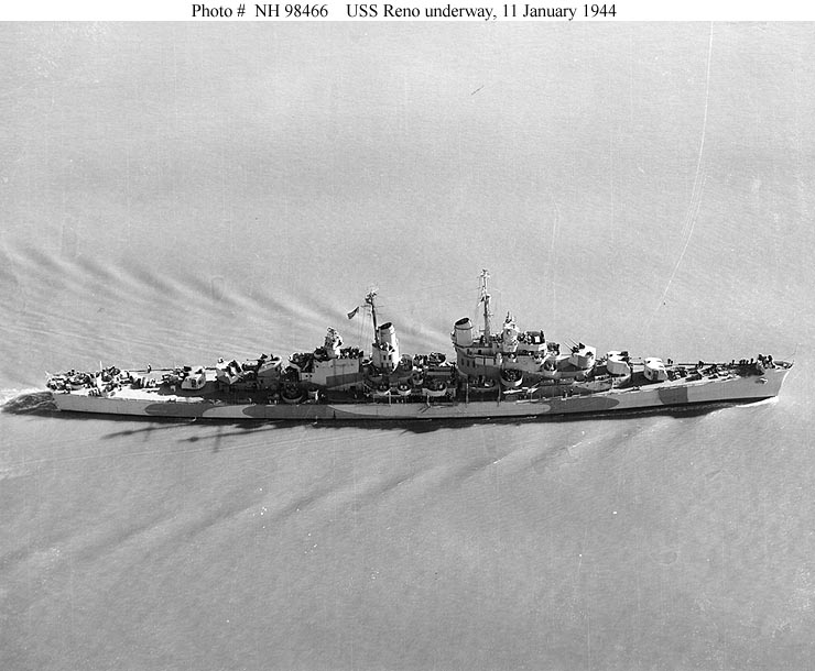 Naval Analyses: WARSHIPS OF THE PAST: USS Juneau (CL-119) anti-aircraft ...