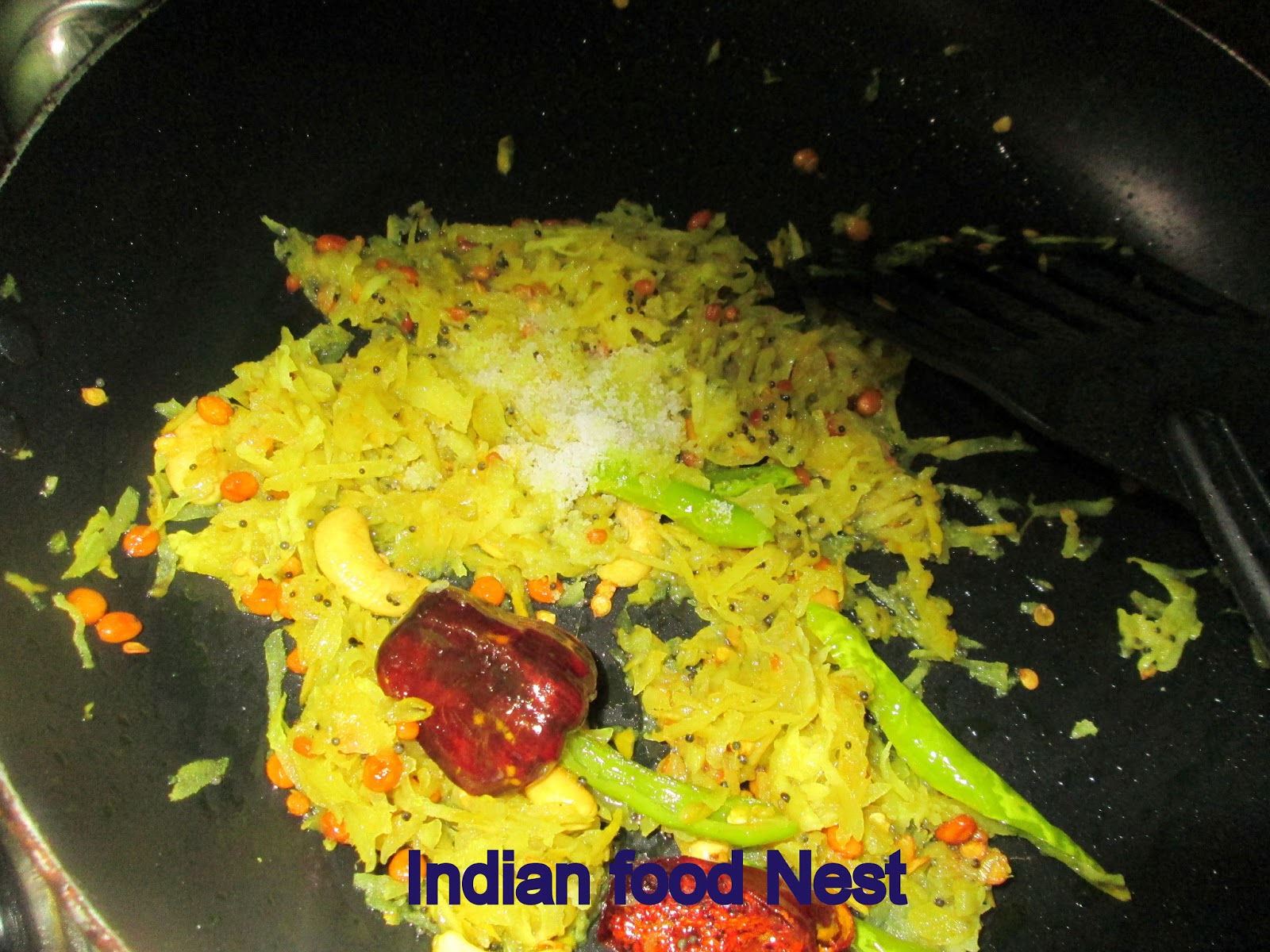 Indian Food Nest: Mango Rice Recipe / Maangai Sadham recipe
