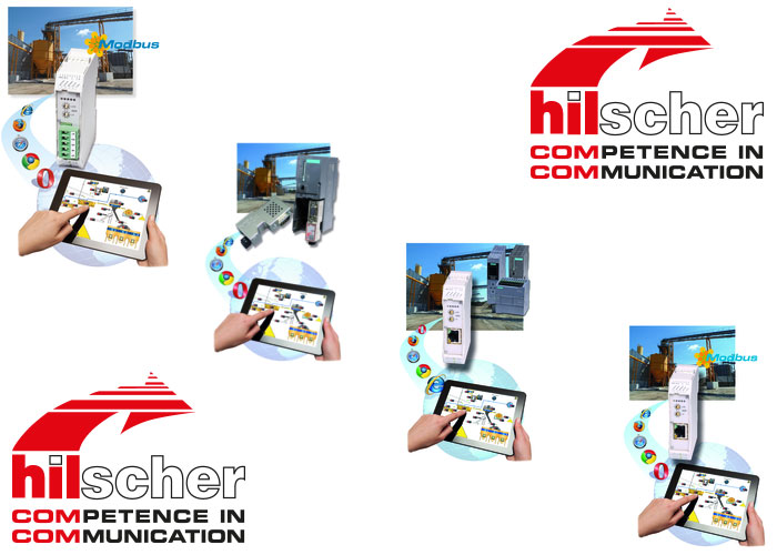 Hilscher Web-HMI Server has basic function designed for industrial ...