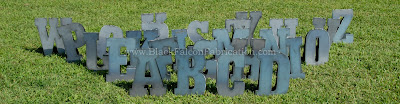 Black Falcon Fabrication: Free Standing Letters
