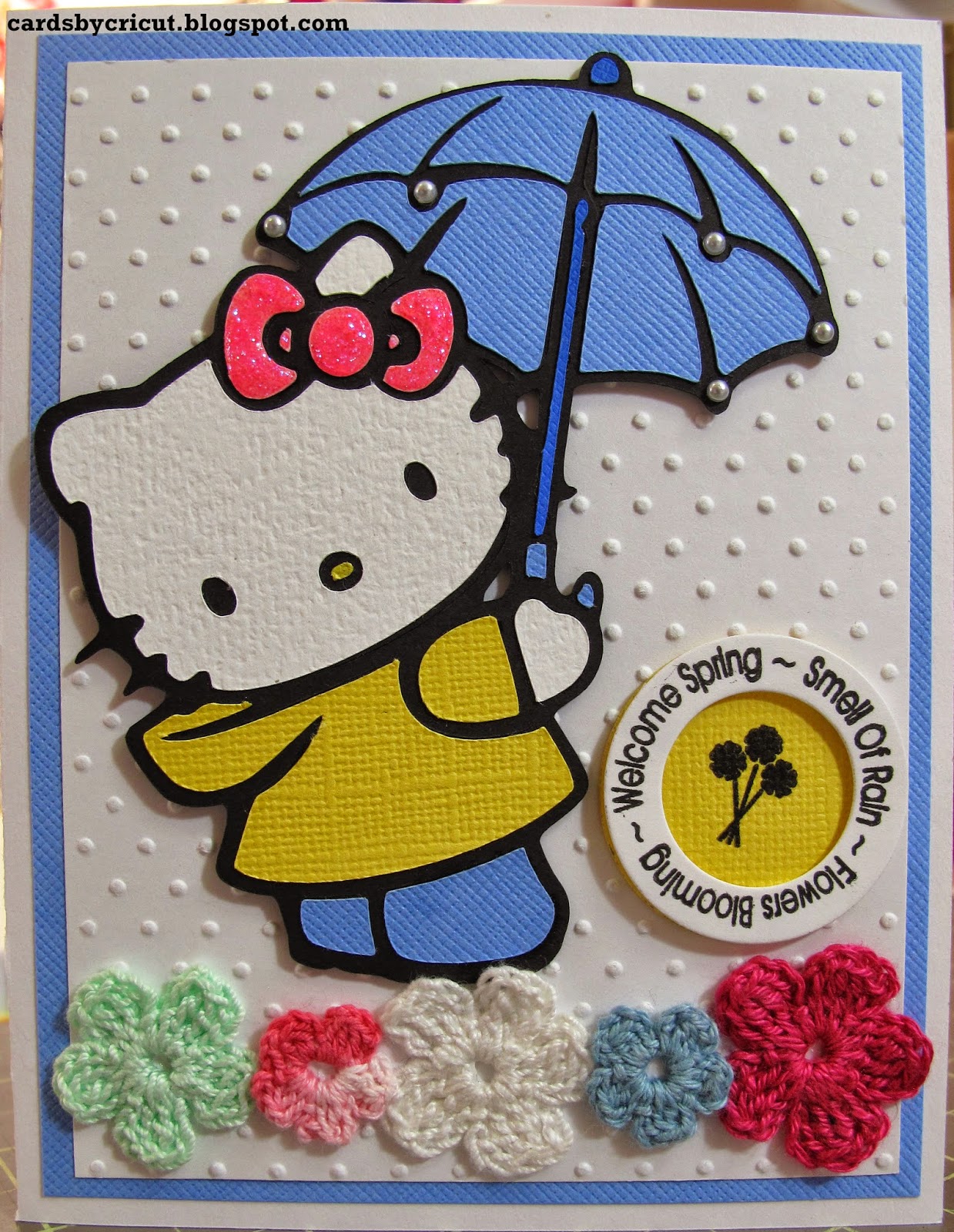 Cards By Cricut: Hello Kitty card