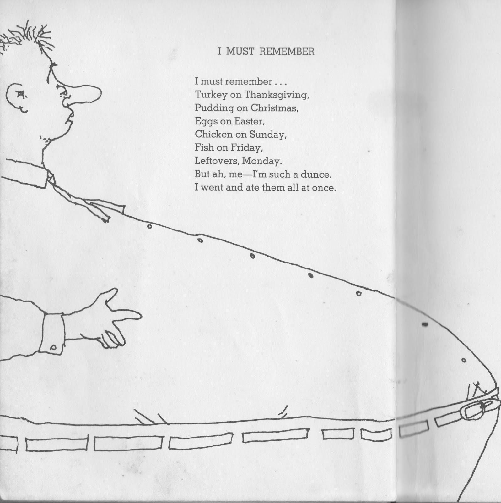 Shel Silverstein Rocks!: I Must Remember.