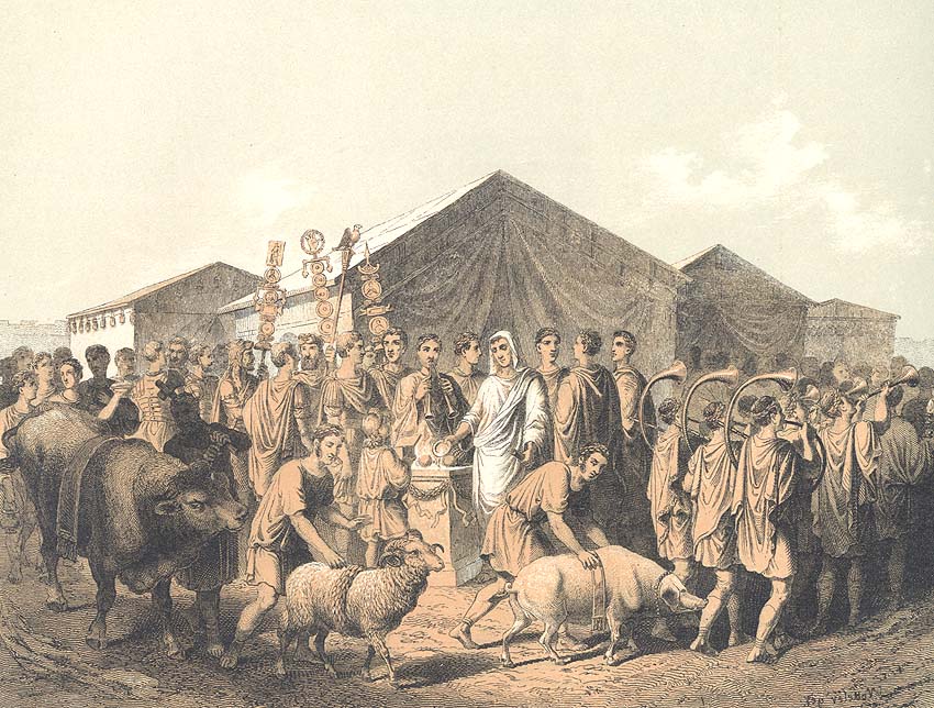 Calendario religioso romano: Ambarvalia -29 de mayo-