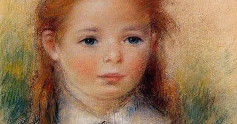 Vie littéraire: Retrato de niña, Pierre Auguste Renoir