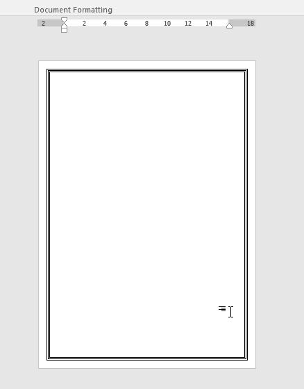 Cara cepat membuat Page Border Microsoft Word - Biologizone