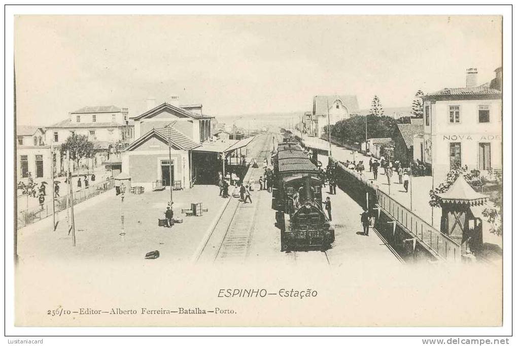 MONUMENTOS DESAPARECIDOS: Estação de Espinho e a "Passerelle".