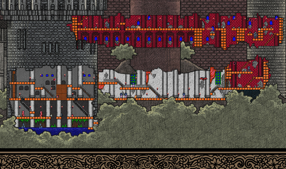How about a huge and yet helpful Castlevania castle map to go with your ...