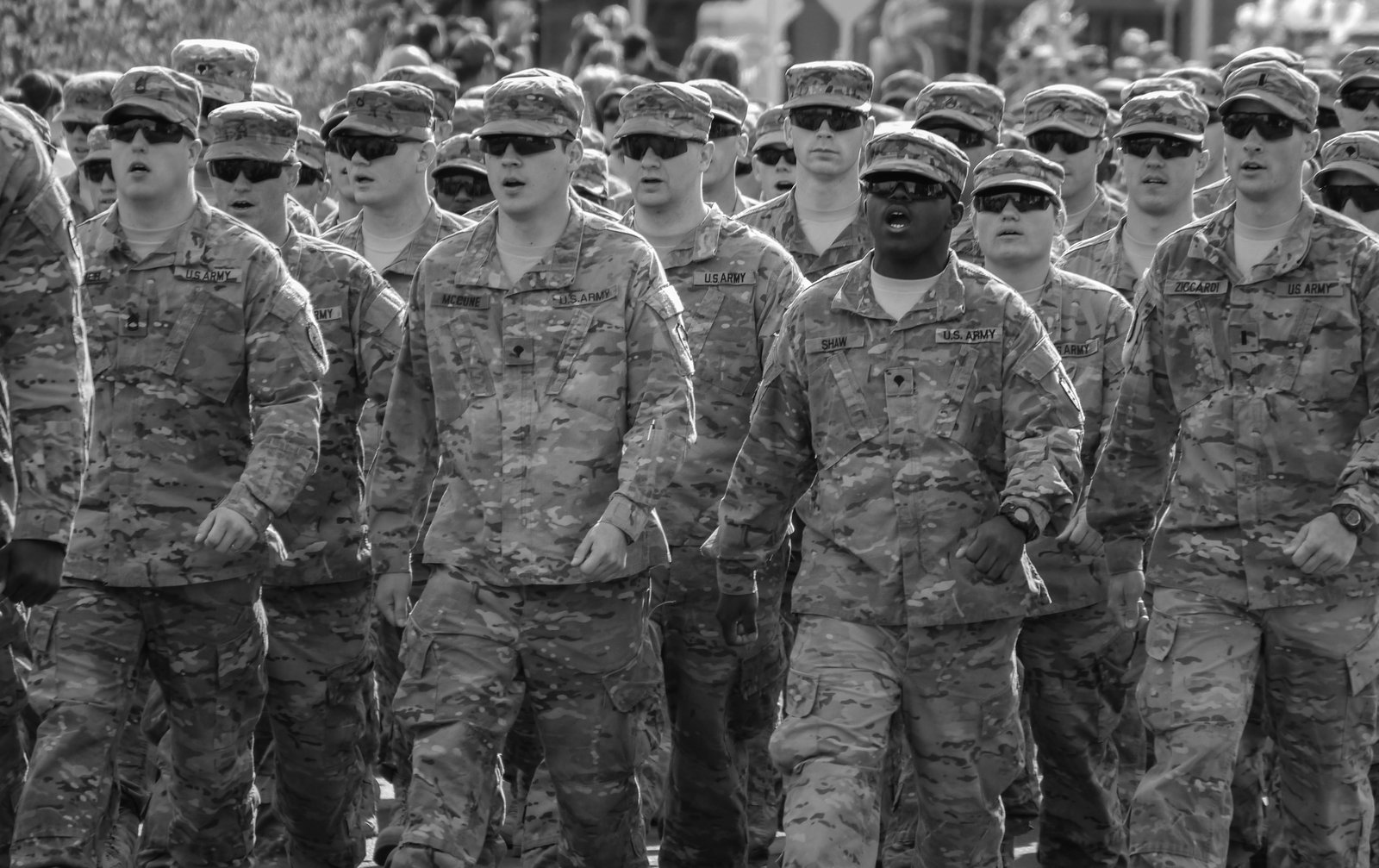 Luminance Noise: Stephen Cysewski: Salute to Our Military Parade (STOMP)