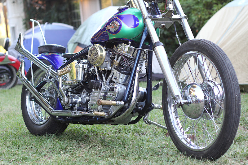 Old-STF Cycle: Steve's finished 56 FL Panhead