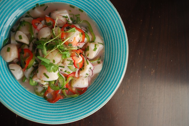 Ceviche for Beginners: Easy Key Lime Scallop Ceviche - Always Order Dessert