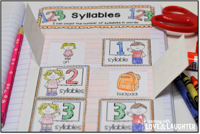 Teaching With Love and Laughter: Kindergarten Phonics Interactive Notebooks