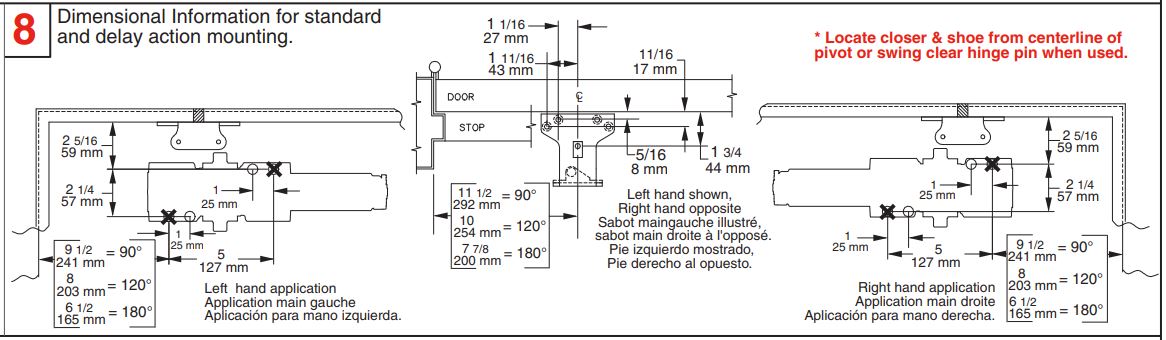 LCN 4040XP PA Installation Instructions LCN 4040XP PA Installation Instructions