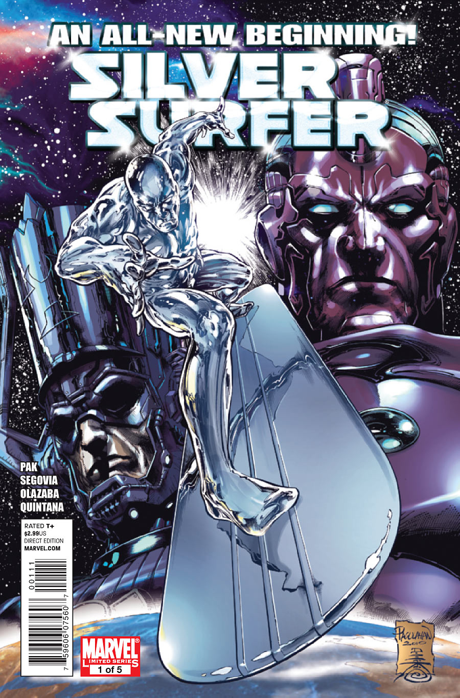 It's A Dan's World: PREVIEW: SILVER SURFER #1