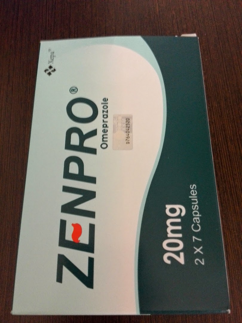 マレーシアで生活観光お土産移住物価情報旅行記ブログランキング2017: オメプラゾール20mg(omeprazole 20mg)