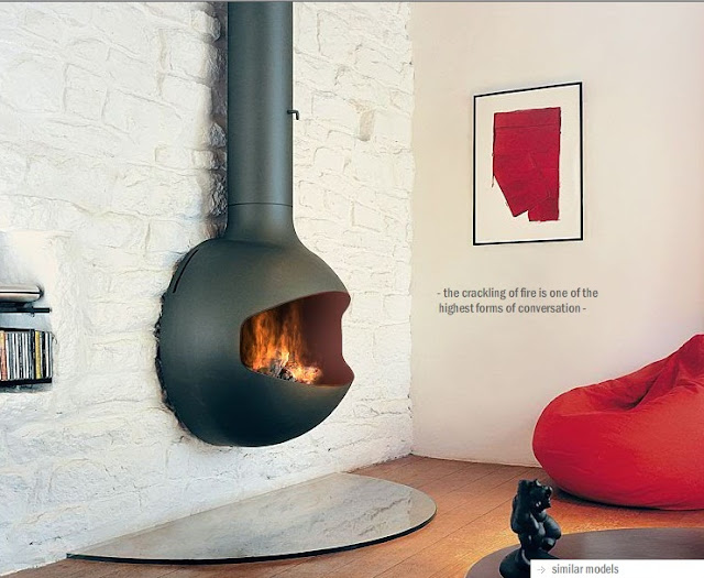 Inspiring home journal: Lareiras Focus - um ícone do design e do conforto!