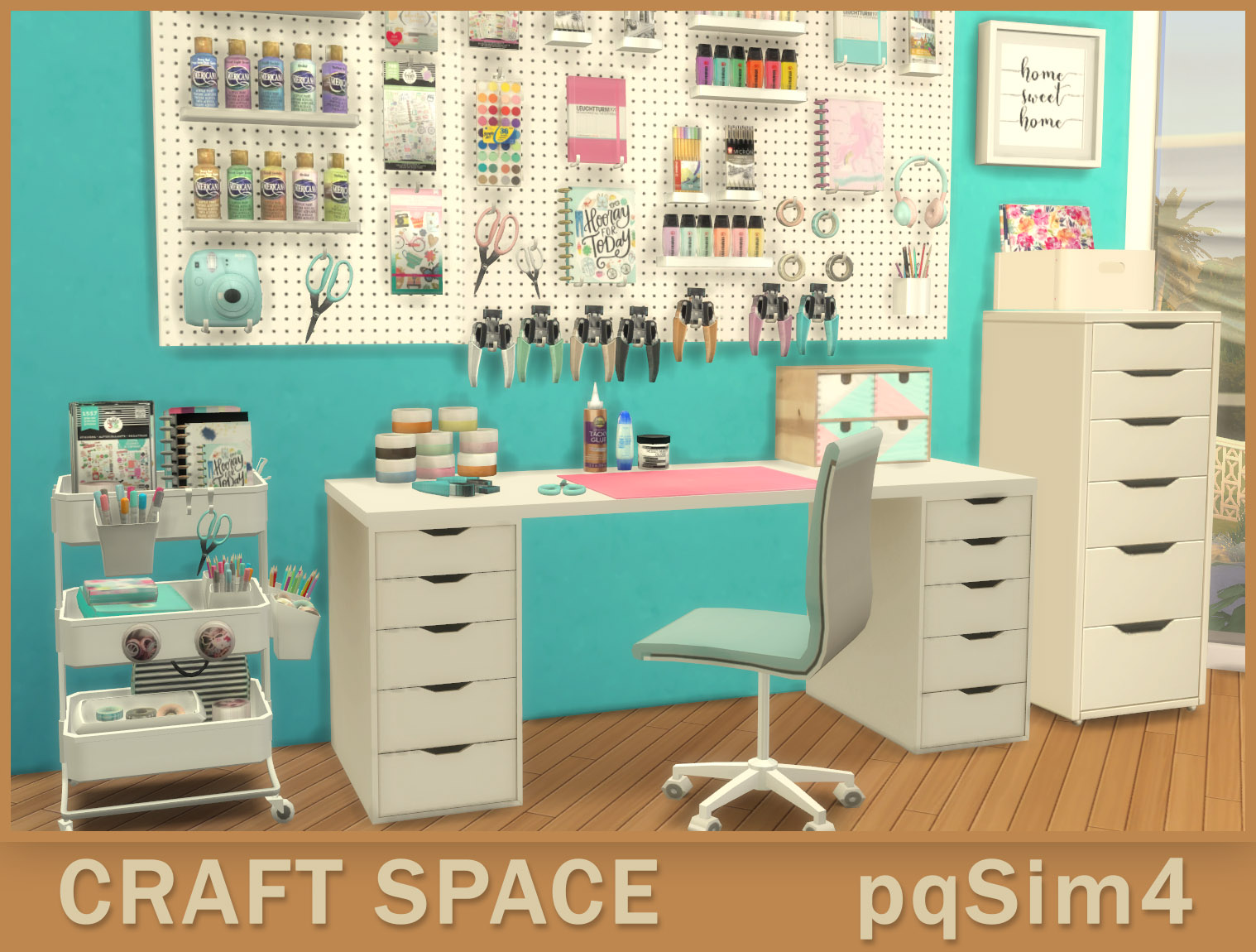 Craft Space. Sims 4 Custom Content.