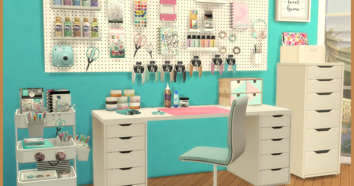 Craft Space. Sims 4 Custom Content.