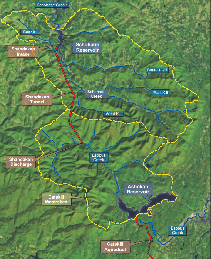 Industrial History: NYC water supply: Repairs of the 1927 Gilboa Dam