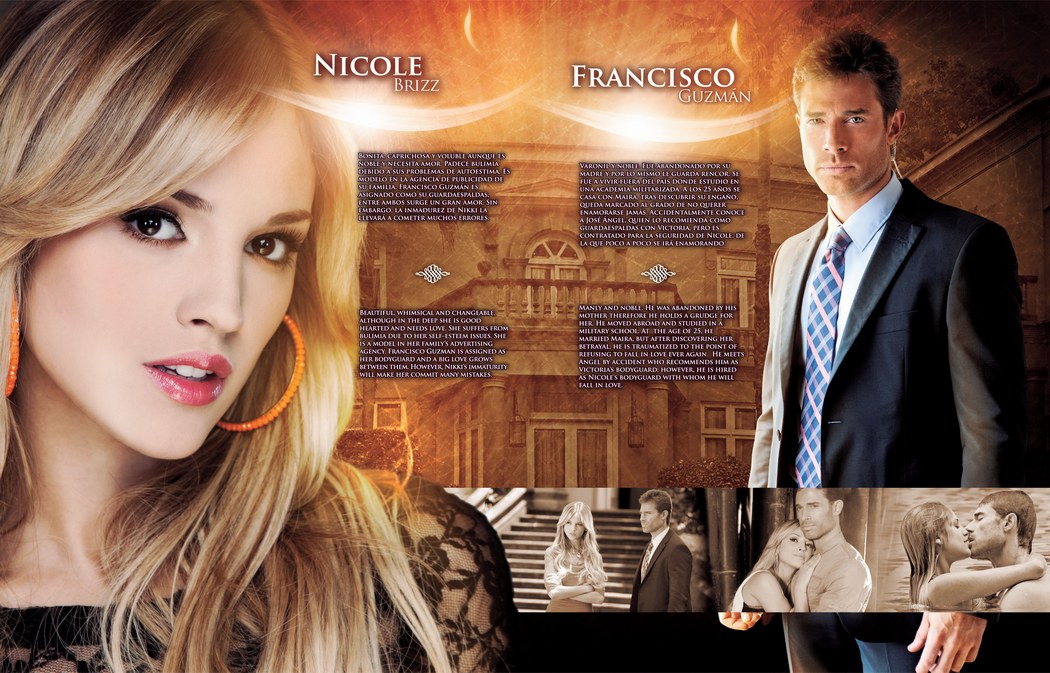 New Novelas: Posters y Folleto de "Amores Verdaderos"