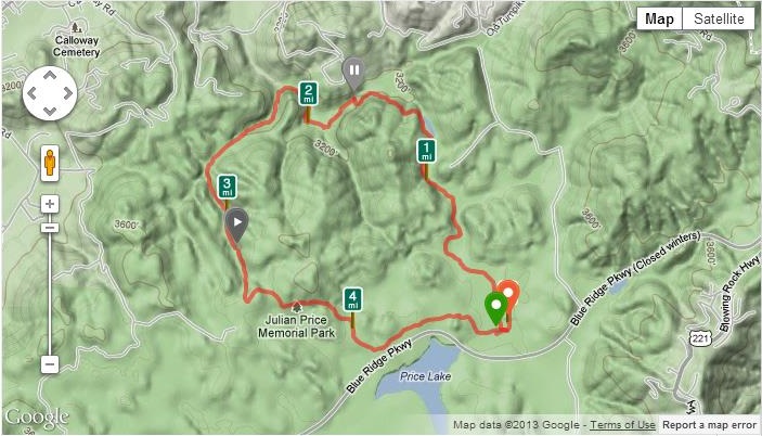 Blue Ridge Trails: Hike #2: Boone Fork Loop Trail (Julian Price ...