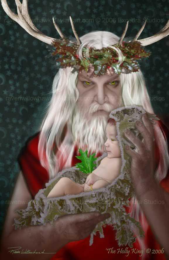 Just Another Static Heart: 15 Days of Yule: The Legend of the Holly ...