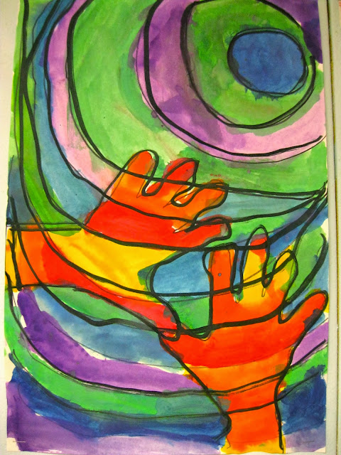 The Art Room: Hot and Cold hands