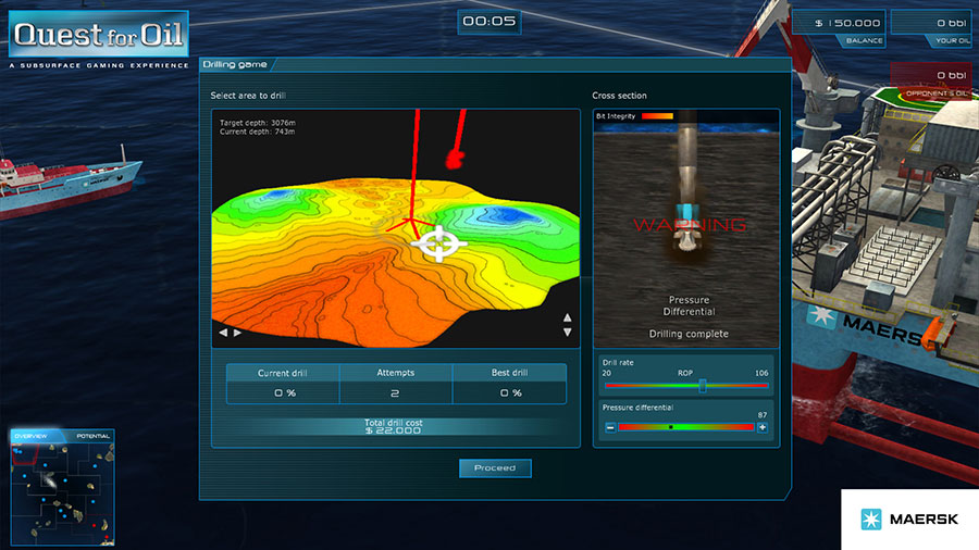 Serious Games For Oil Exploration Hands-On Experience
